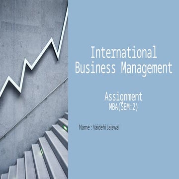 IB Assignment ............................ | PPTX