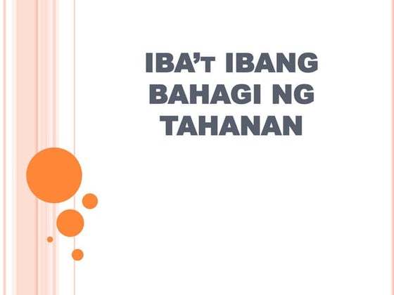 Ang mabuting pakikipag ugnayan ng aking pamilya sa ibang pamilya | PPTX