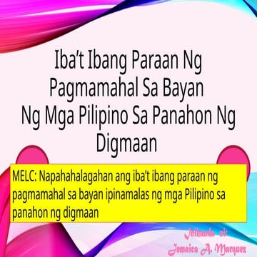 Paraan ng Pagmamahal sa Bayan PPT Grade 6 AP.pptx