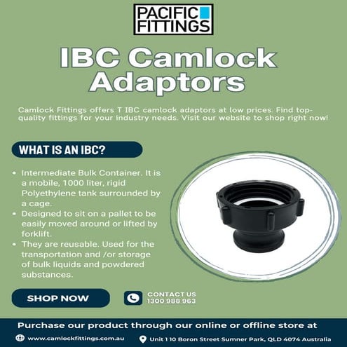 IBC camlock adaptors – Camlock fittings.pdf