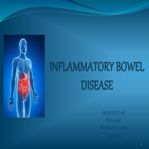 Inflammatory Bowel Disease | PPTX