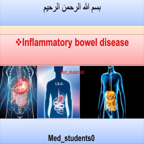 Inflammatory bowel disease | PPTX