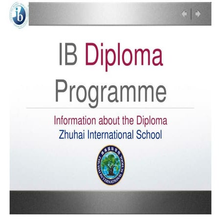 IB Diploma Programme | PDF