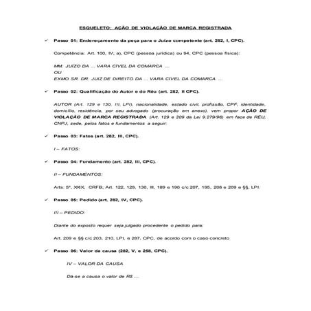 Ibdn xiii exame de ordem - propriedade industrial - peças.pdf