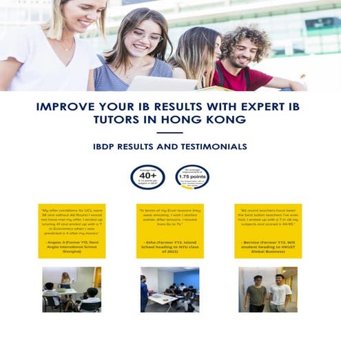 IB Tutor Hong Kong | PDF | Secondary Education | Education