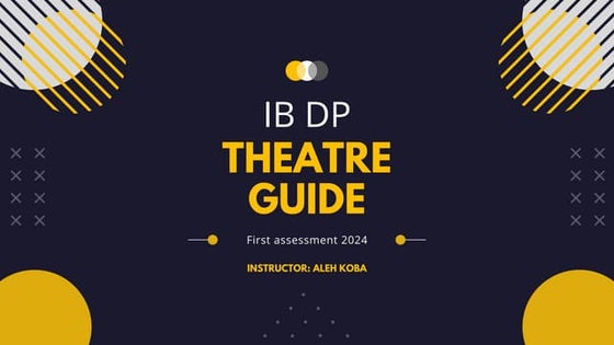 Theatre stages and_terms | PPT