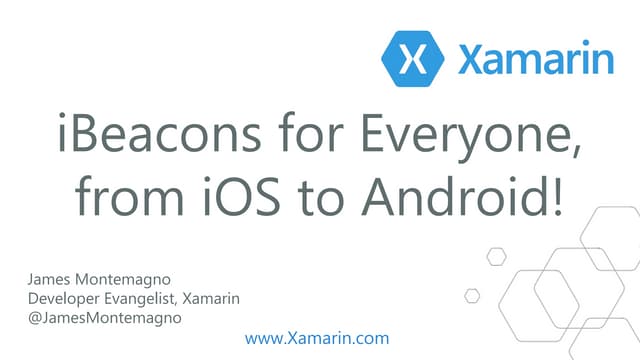 Using iBeacon with Xamarin.iOS and Xamarin.Android | PDF | Operating Systems | Computer Software ...