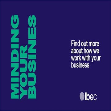 Joining Ibec - membership benefits | PPTX