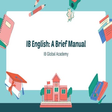 Language B an Overview | PPTX