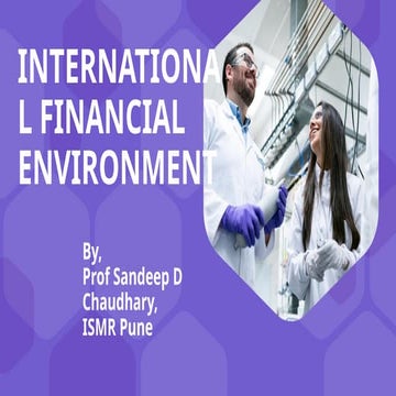 IBE_Unit 3 International Financial Environment.pptx