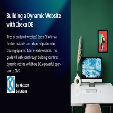 Building a Dynamic Website with Ibexa DE | PPTX
