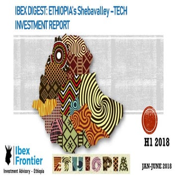Ibex digest H1 2018 tech &startup investment - Ethiopia report | PDF ...