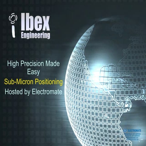 Ibex engineering high precision linear motion made easy presentation 2009 | PDF | Radio Control ...