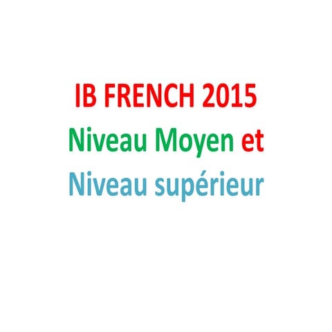 Ab initio individual oral | PPT