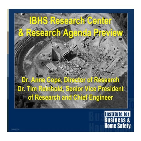 IBHS Research Center 2009 | PDF