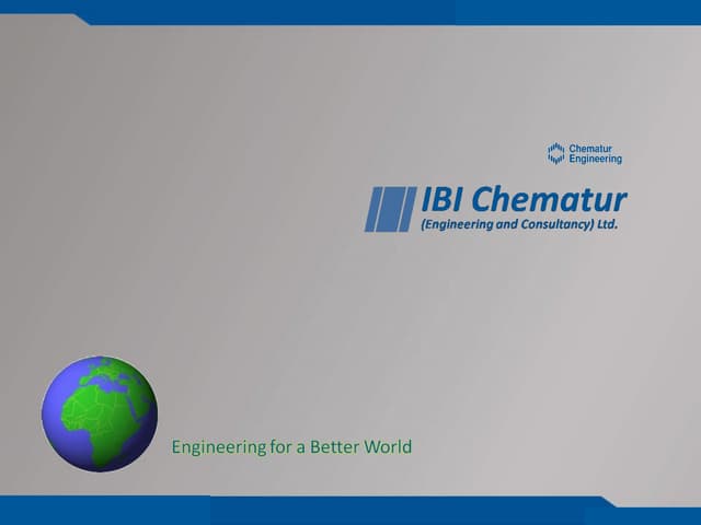 Ibi Chematur Ltd Ppt