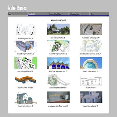 Residential Projects | PPTX