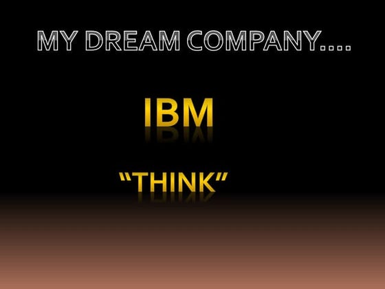 Organizational Structure of IBM | PPT