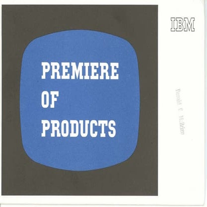 IBM’s Premiere of Products (1959) | PDF