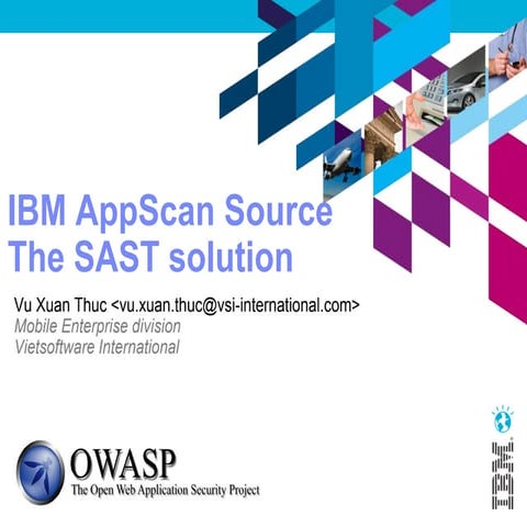 Ibm Appscan Source The Sast Solution Ppt