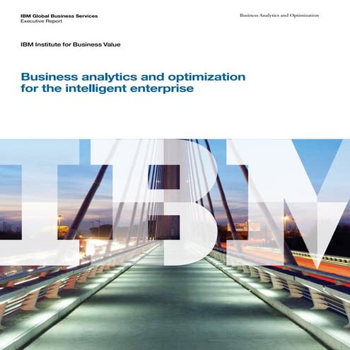 IBM BAO For The Intelligent Enterprise | PDF