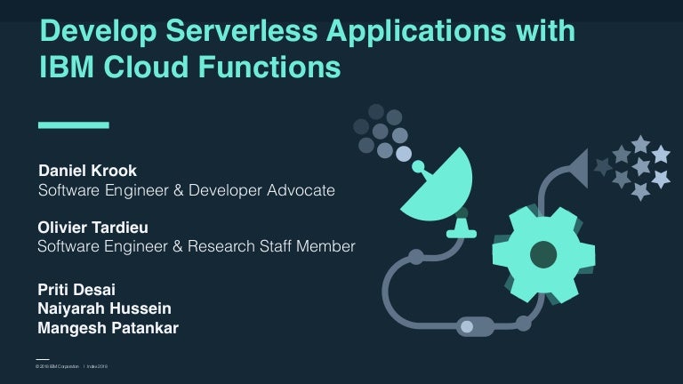 Workshop Develop Serverless Applications With Ibm Cloud Functions