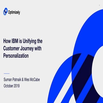 How IBM is Unifying the Customer Journey with Personalization | PPTX ...