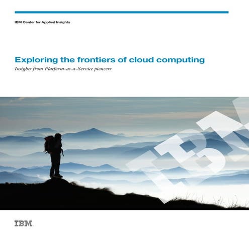Frontiers of Cloud Computing | PDF