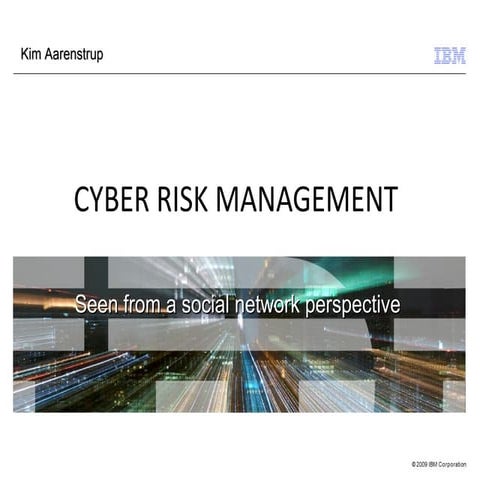 Ibm risk management-30min | PPT