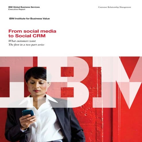 From social media to Social CRM - IBM | PDF