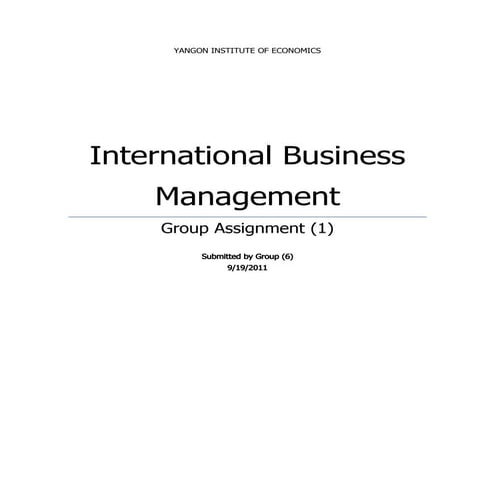 Strategic Management: Walt Disney Case Study | PPTX