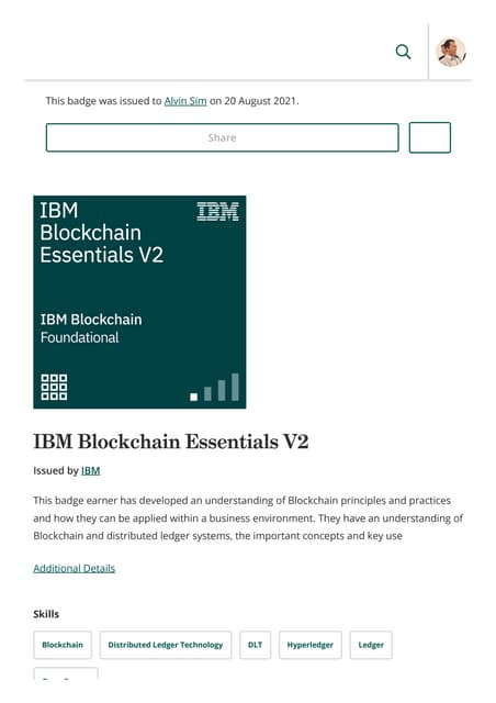 IBM Blockchain Foundation Consulting | PDF