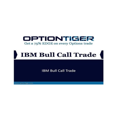 Ibm bull call_trade | PDF
