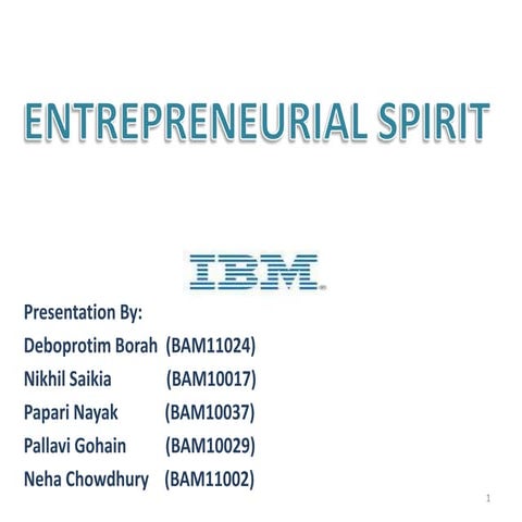 Ibm case study | PPT