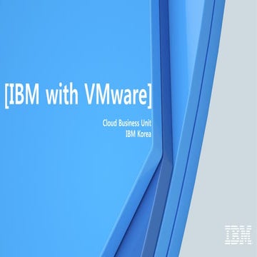 VMware on IBM Cloud | PPT