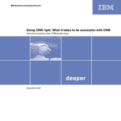 Ibm crm | PDF