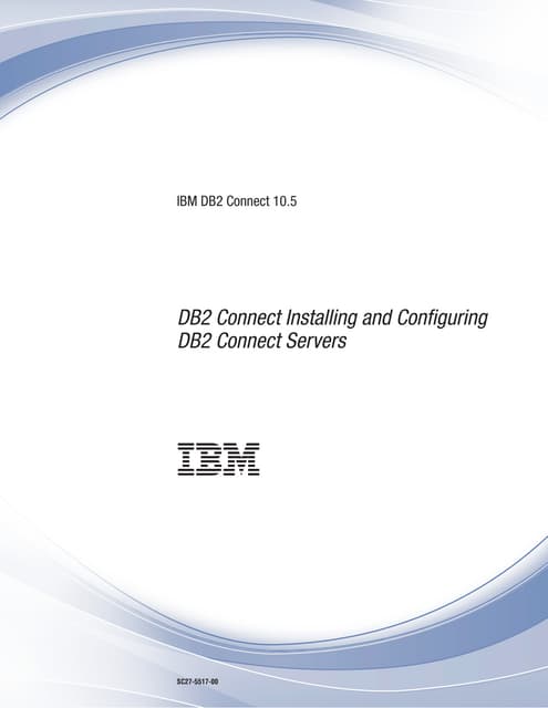 Ibm Db2 105 For Linux Unix And Windows Db2 Connect Installing And 6046