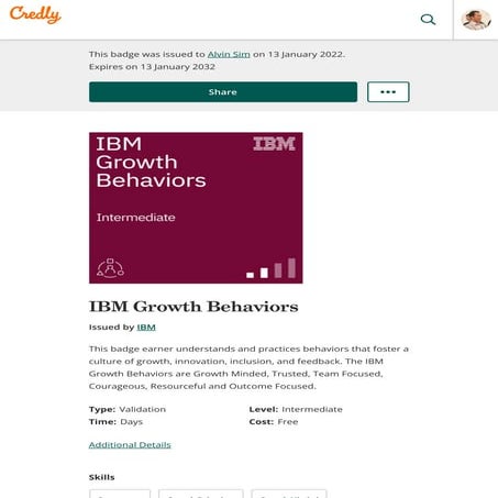 IBM Growth Behaviors | PDF