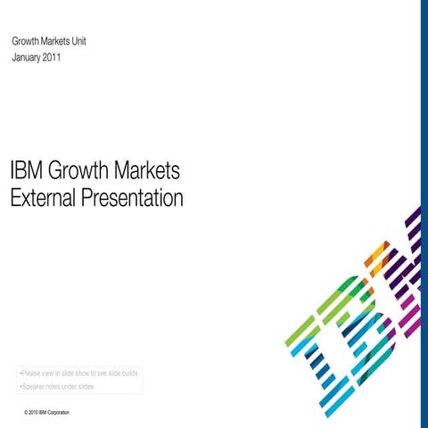 IBM Growth Markets | PDF