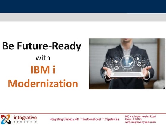 iSeries Application Modernization: A Reason for a Winning Success ...