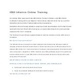 IBM Informix Online Training.pdf