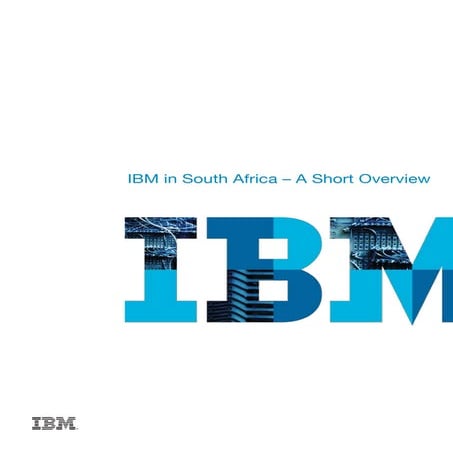 Ibm in south africa | PDF | Cloud Computing | Internet