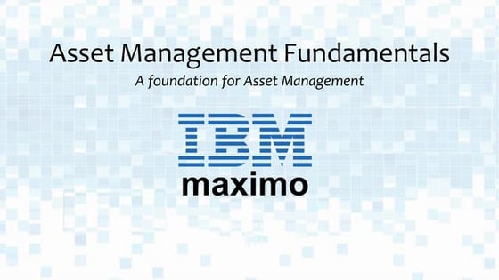 IBM Maximo Skill Set | PDF