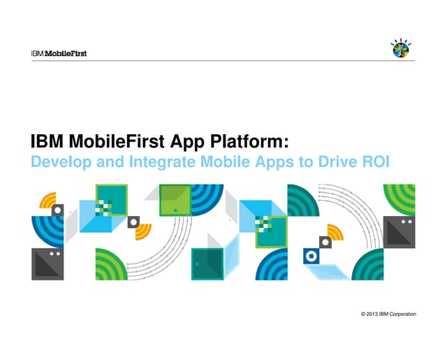 IBM Mobile foundation overview