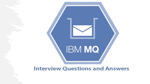 Ibm Mq Interview Questions And Answers Ppt