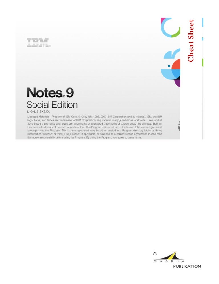 Ibm notes social edition v9 - billadad