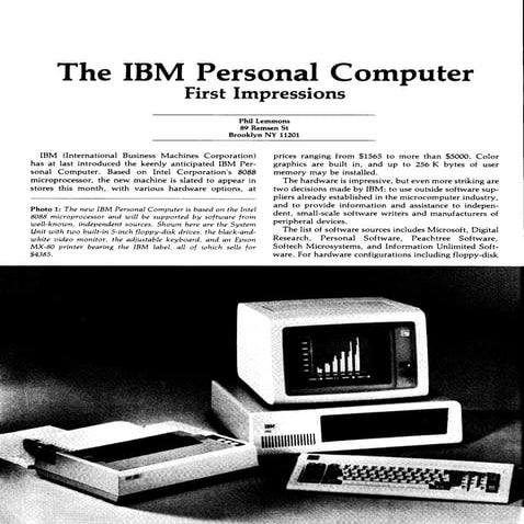 IBM PC | PDF