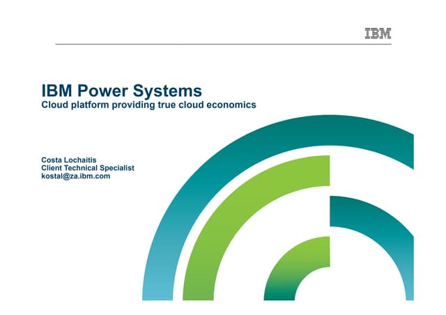 Ibm Power Systems Cloud Platform Pdf