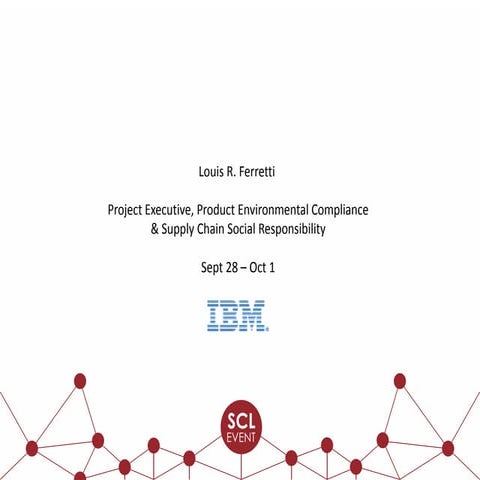 Supply chain risk management | PPTX
