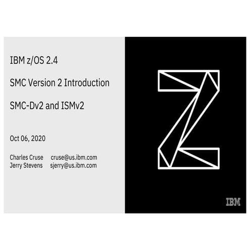 Introduction To Ibm Shared Memory Communications Version 2 Smcv2 And Smc Dv2 Pdf Operating